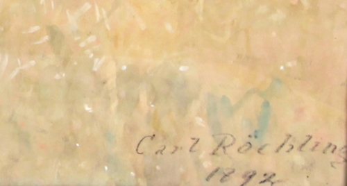 Carl Röchling | Preußische Husaren im Feld (1892) | MutualArt