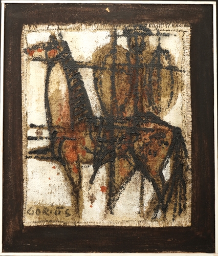 Wolfgang Gorius | Reiter mit zwei Schilden | MutualArt