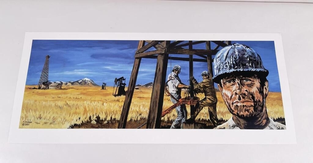 Tim Joyner | Tim Joyner Oil Well Print | MutualArt