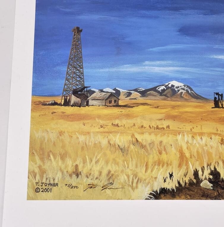 Tim Joyner | Tim Joyner Oil Well Print | MutualArt
