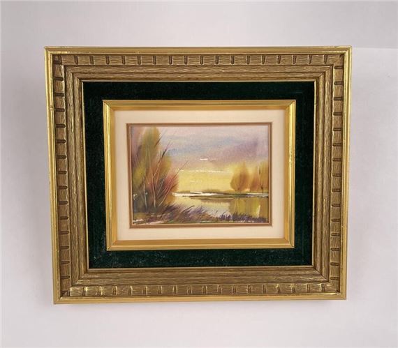 Jean Halverson | Jean Halverson Montana Watercolor Painting | MutualArt