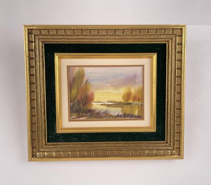 Jean Halverson | Jean Halverson Montana Watercolor Painting | MutualArt