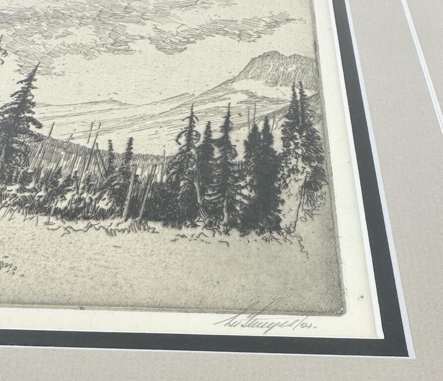 Lee Sturges | Glacier Park Montana | MutualArt