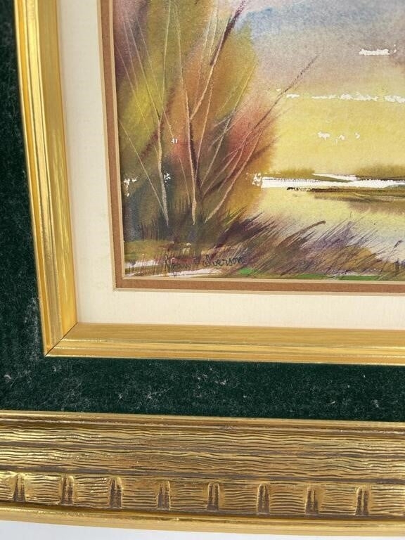 Jean Halverson | Jean Halverson Montana Watercolor Painting | MutualArt