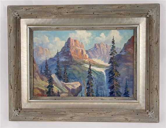 Harry Leonard Lopp | Glacier Park Montana | MutualArt