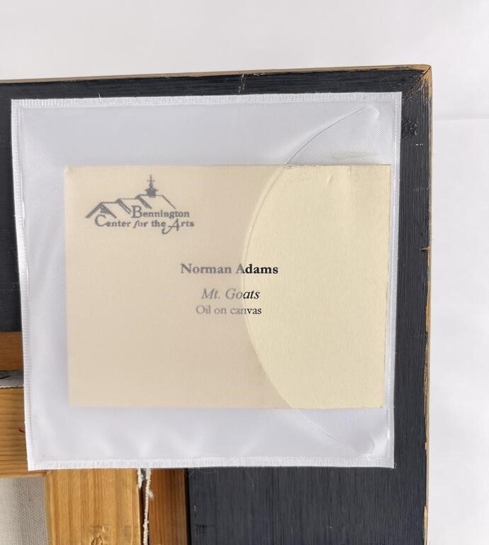 Norman Adams | Mountain Goats | MutualArt