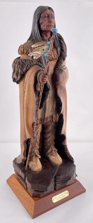 William M. Churchill Jr | WIndian Chief | MutualArt