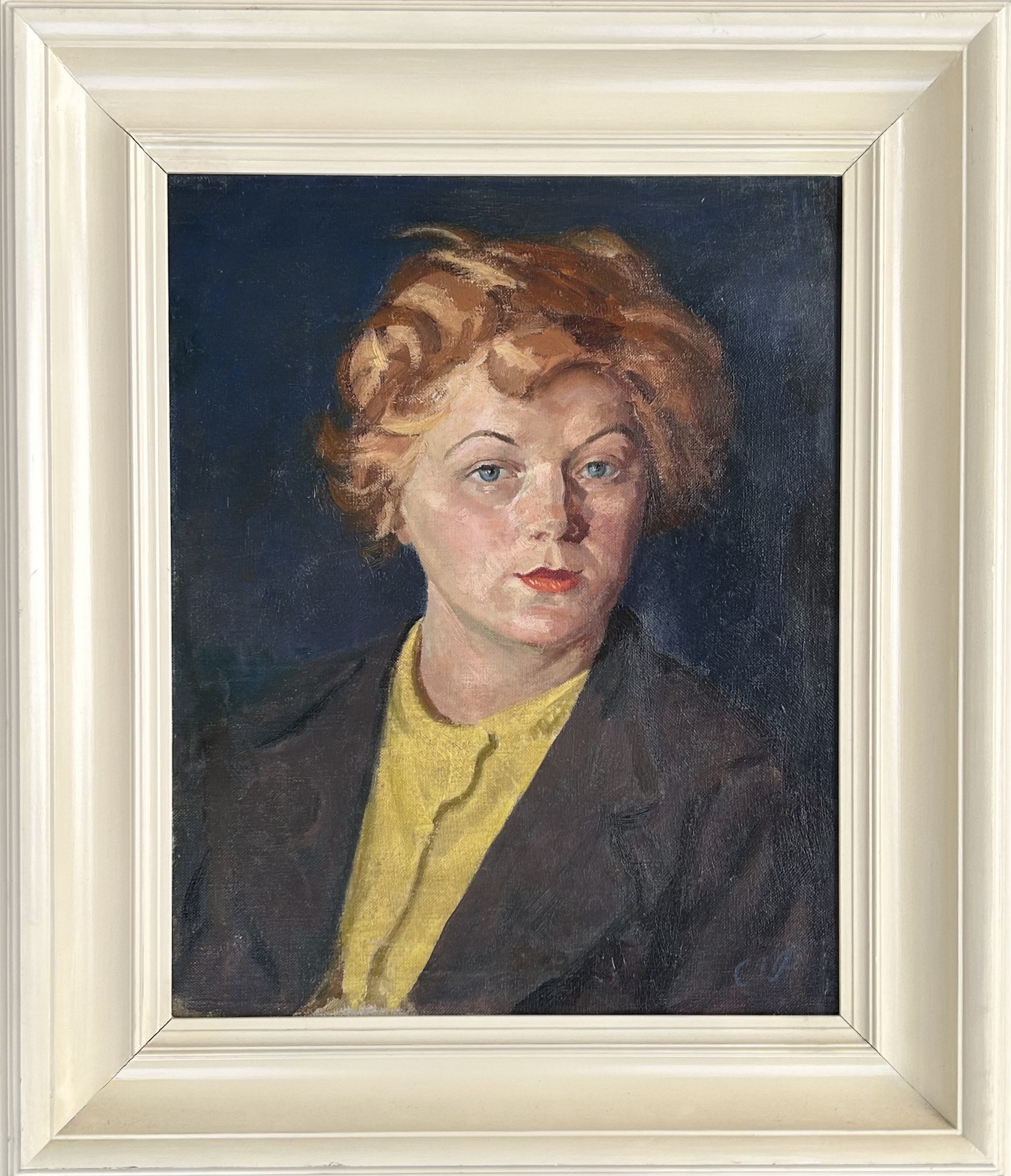 Christopher Perkins | Portrait of Mrs Scott (Circa 1930) | MutualArt