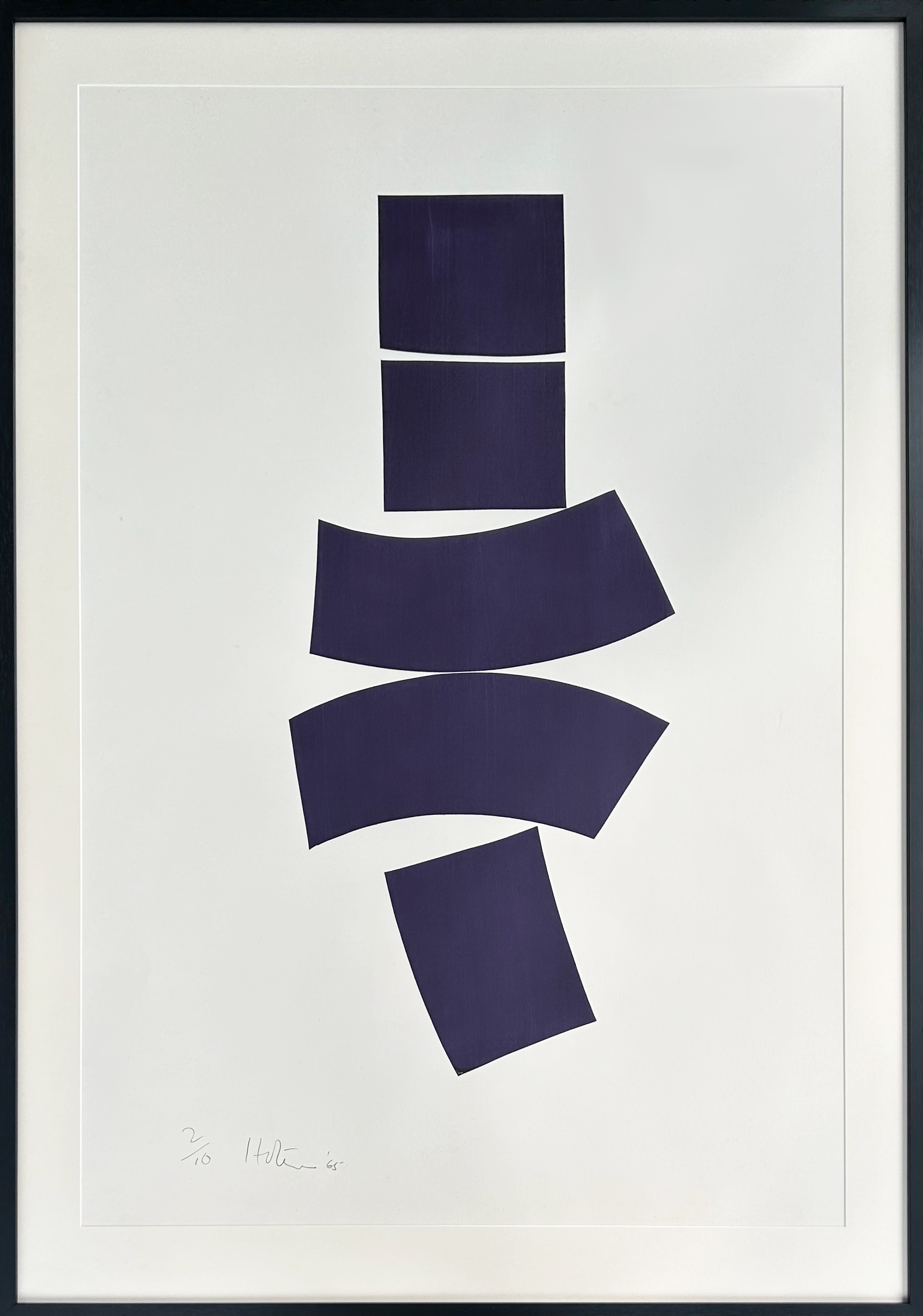 Ralph Hotere | Pou o Te Rangi (1965) | MutualArt