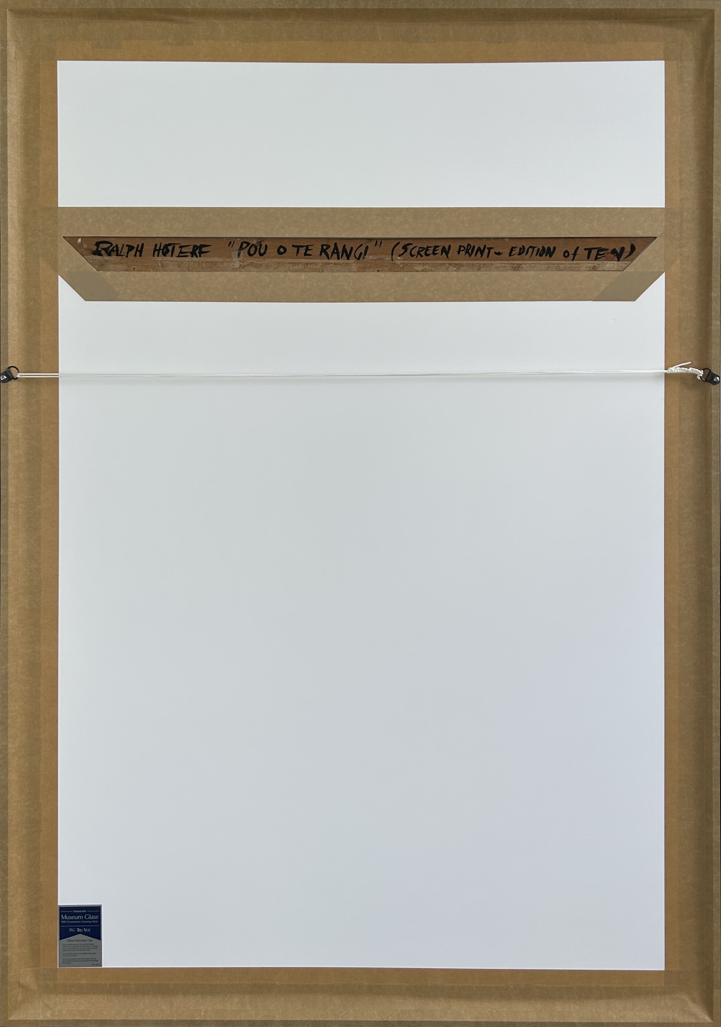 Ralph Hotere | Pou o Te Rangi (1965) | MutualArt