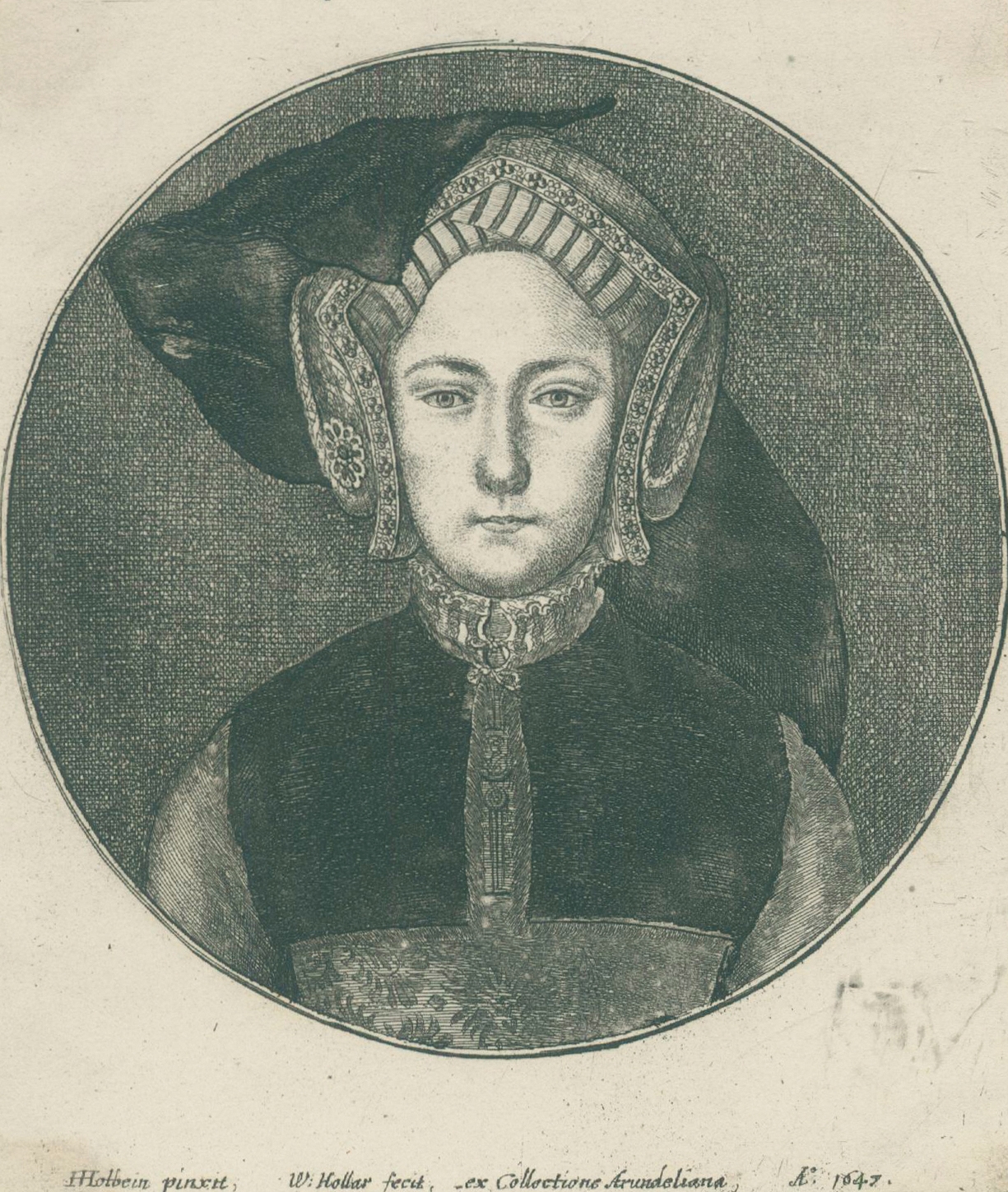 Wenceslaus Hollar | Portrait der Lady Margaret Butts (1816) | MutualArt