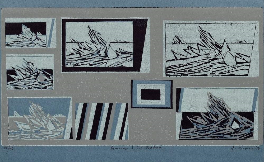 Gerhard Ausborn | Dallas, Texas; Hommage à C.D. Friedrich and Oriental ...