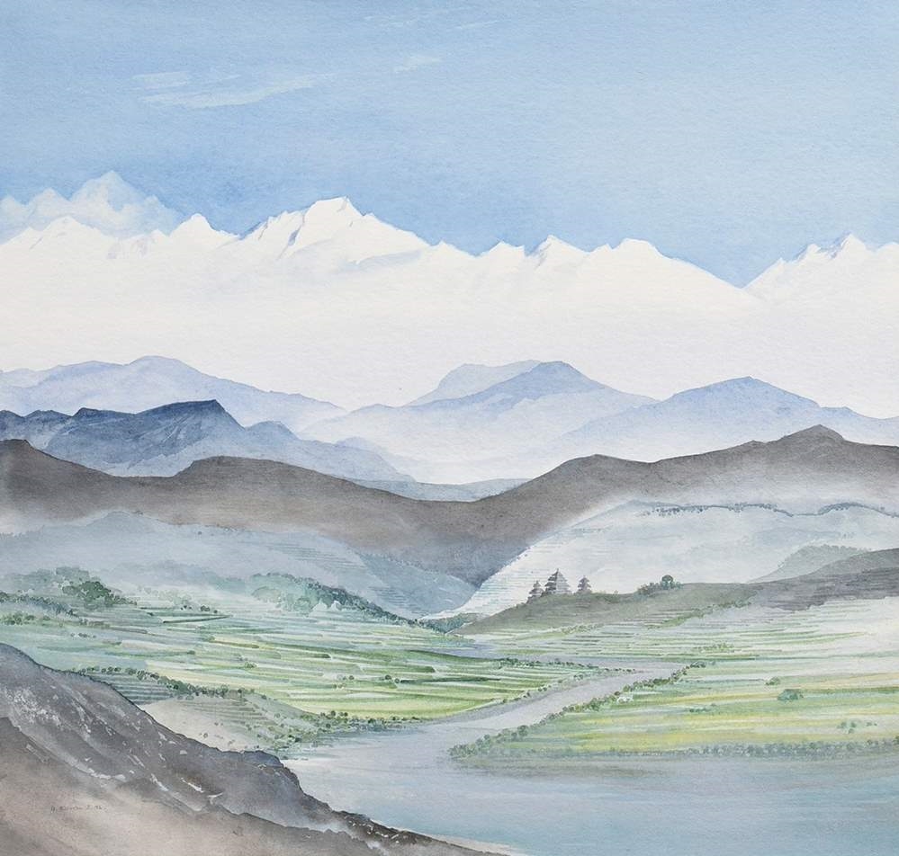 Gerhard Ausborn | Asian Landscape (1996) | MutualArt
