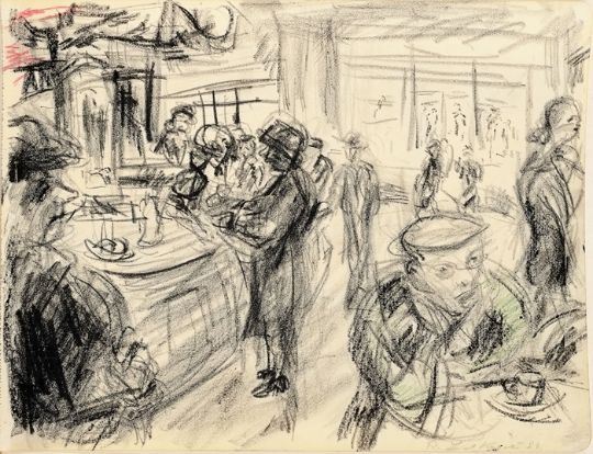Robert Liebknecht | Im Bistro (1954) | MutualArt
