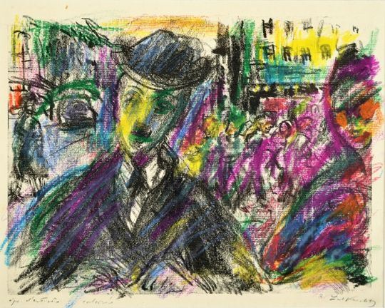 Robert Liebknecht | Mann auf der Straße (Circa 1958) | MutualArt