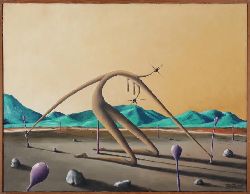 Georg Broe | Blomster plukkerske (1970) | MutualArt