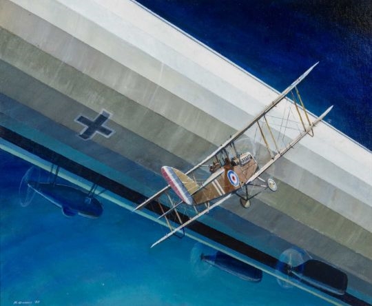 Ray Dawes | 'Strasser's Last Raid' | MutualArt