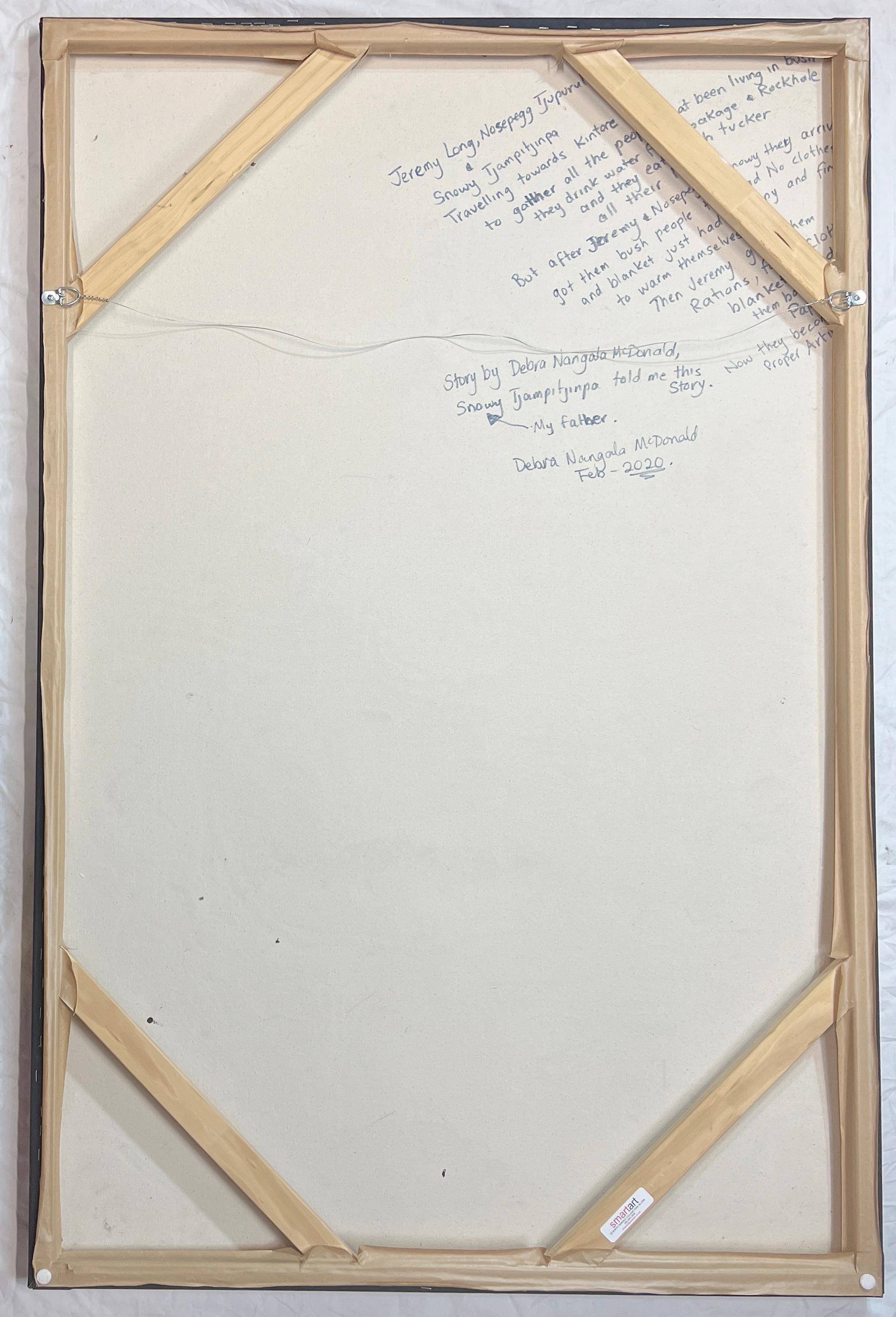 Deborah Nangala | Travelling Towards Kintore NT 2020 (2020) | MutualArt