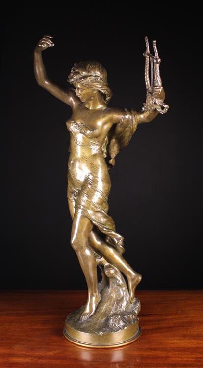 Mathurin Moreau | Danseuse à la Lyre | MutualArt
