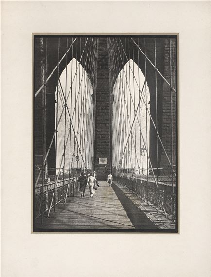 Drahomir Joseph Ruzicka | Brooklynský most v New Yorku (1931) | MutualArt