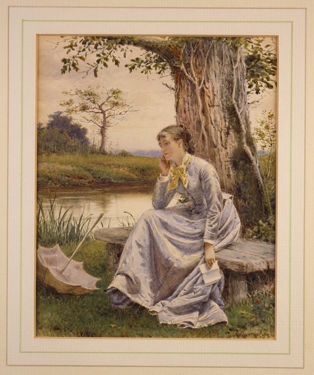 George Goodwin Kilburne | The Engagement | MutualArt