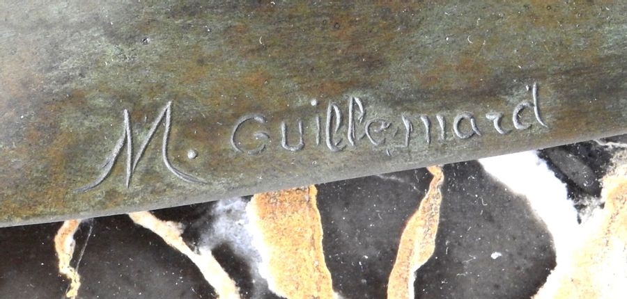 Marcel Guillemard | Couple de mésanges huppées | MutualArt