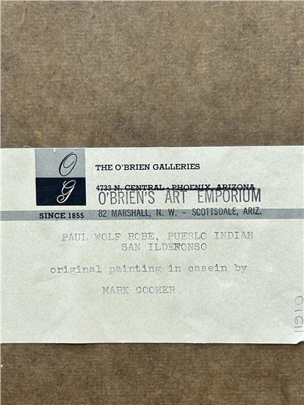 Mark Coomer | Paul Wolf Robe | MutualArt