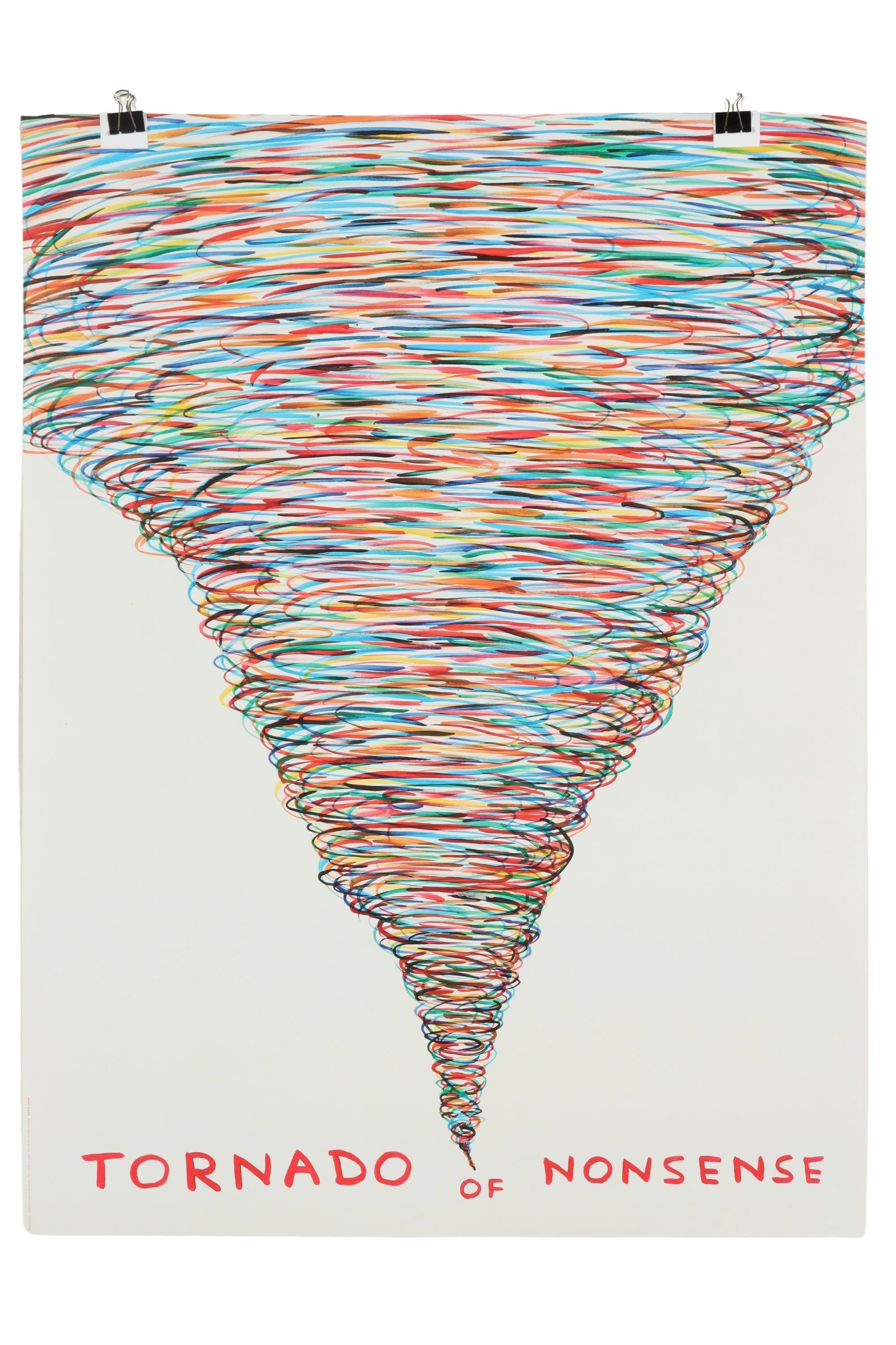 David Shrigley | Tornado of Nonsense | MutualArt