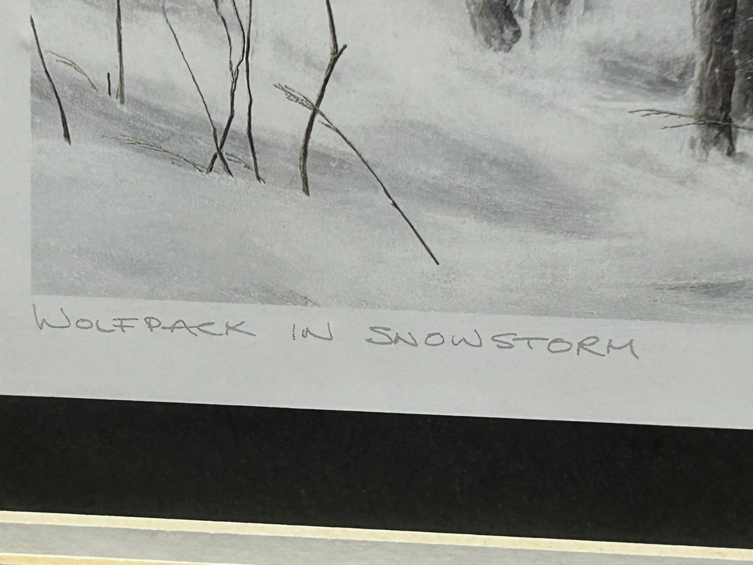 Don Li-Leger | Wolfback In Snowstorm | MutualArt