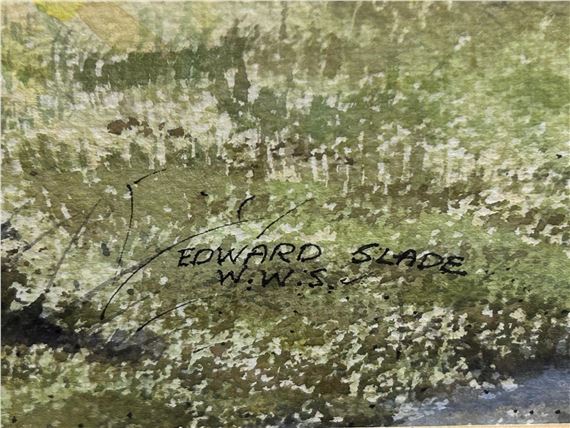 Edward Slade | Picturesque farmhousescene | MutualArt