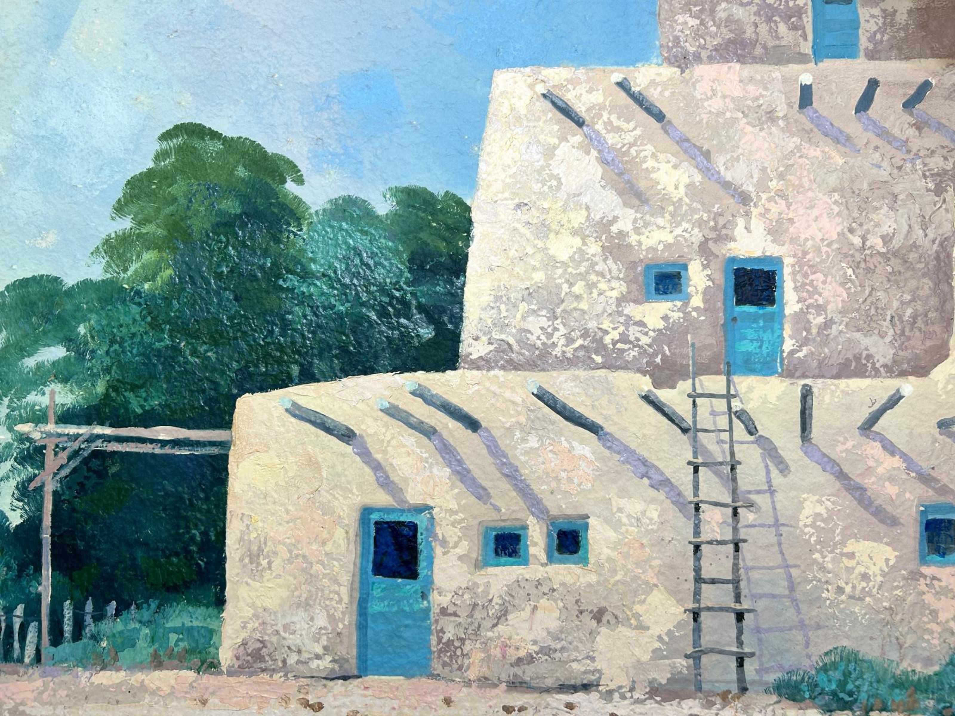 Bruce Haughey | A charming adobehouse | MutualArt