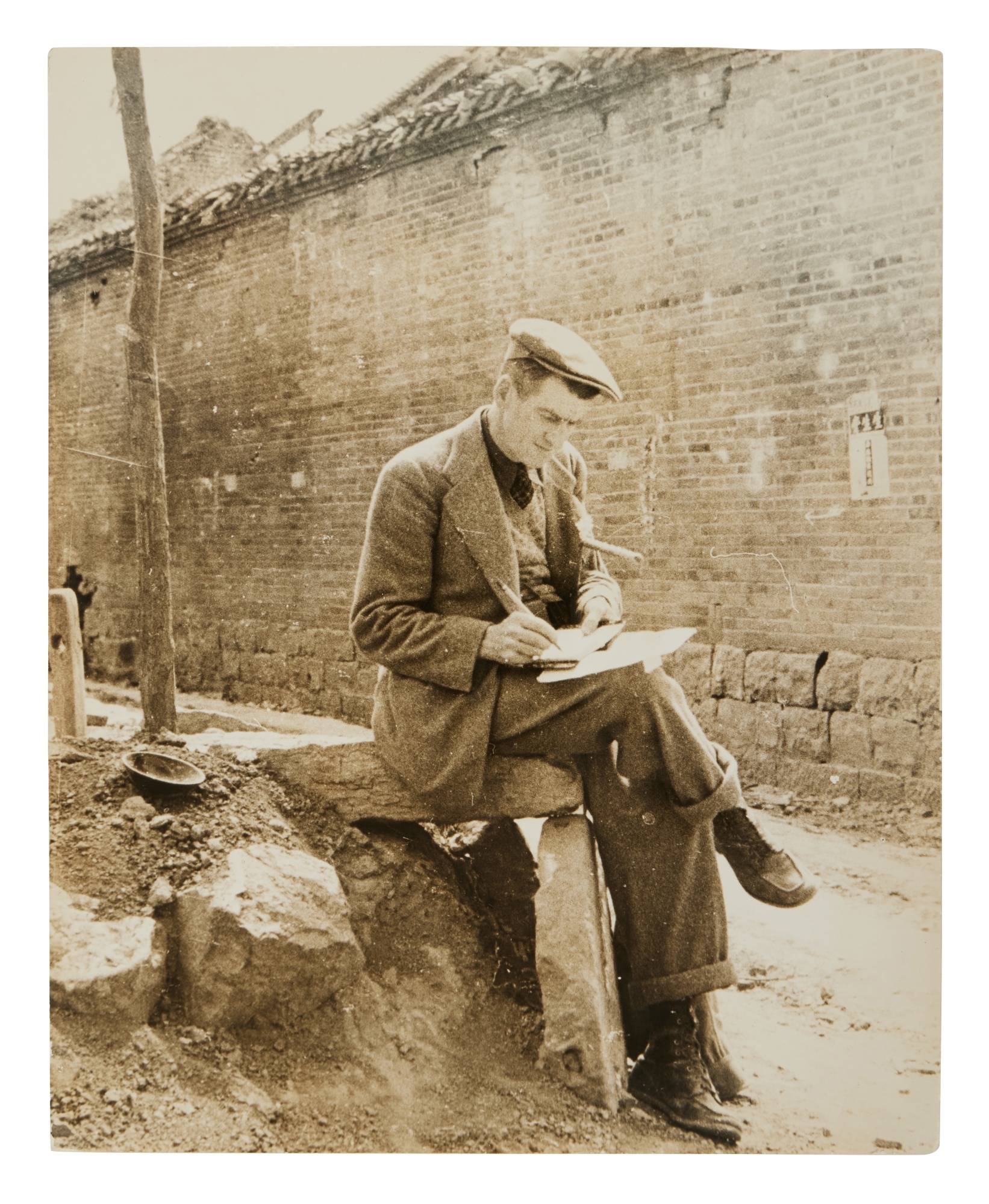 Robert Capa | Photos of Evans Carlson in China, circa 1937 | MutualArt