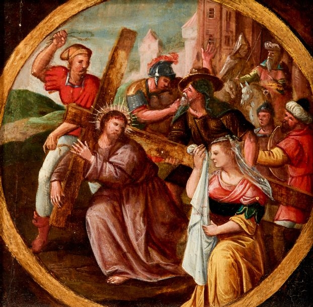Flemish School, 16th Century | The Carrying of the Cross (Circa 1580) | MutualArt