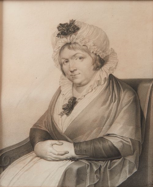 Louis Lafitte | Presumed portrait of the artist's mother-in-law (1806 ...