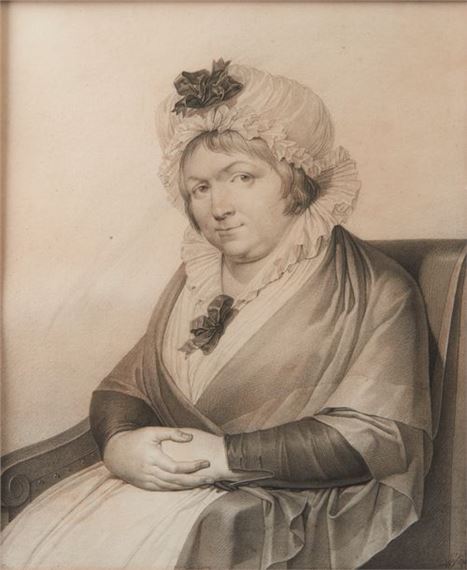 Louis Lafitte | Presumed portrait of the artist's mother-in-law (1806 ...