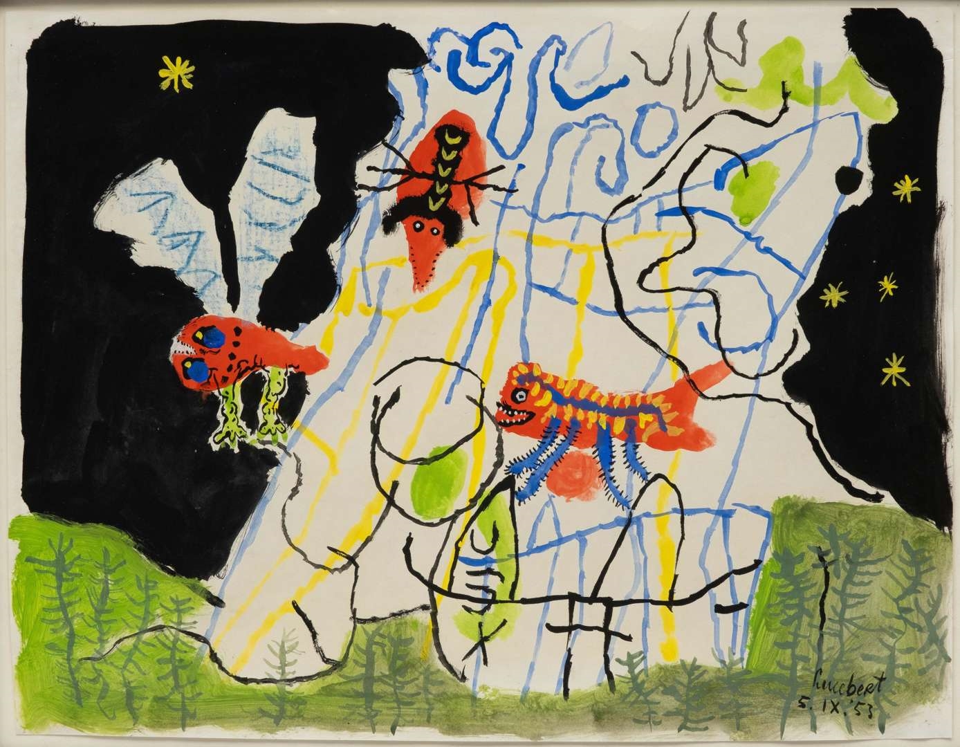 Lucebert | Djins | MutualArt