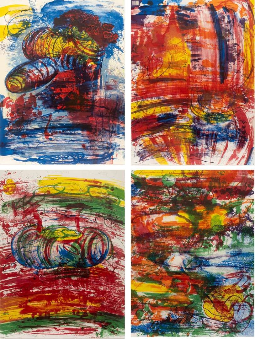 Carroll Dunham | Red Shift (2008) | MutualArt