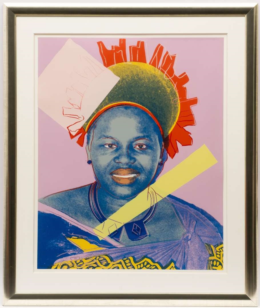 Andy Warhol | Queen Ntombi Twala of Swaziland, from the series ...