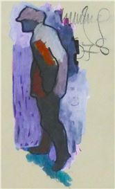 Cumming William | Man Walking (1978) | Compare similar artworks | MutualArt