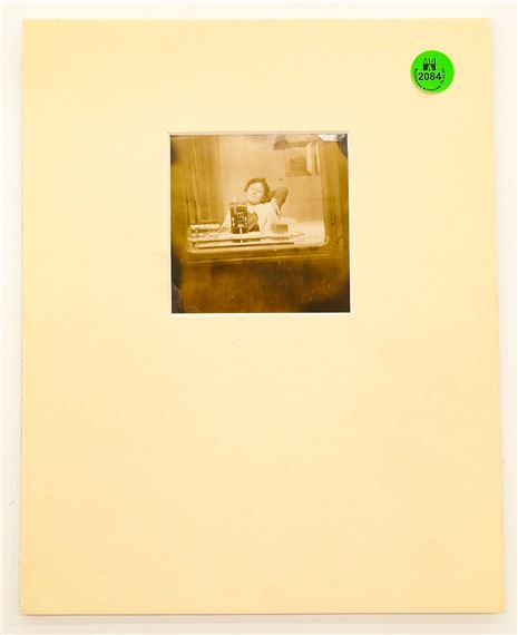 Myra Albert Wiggins | Self Photo with Camera (1920) | MutualArt