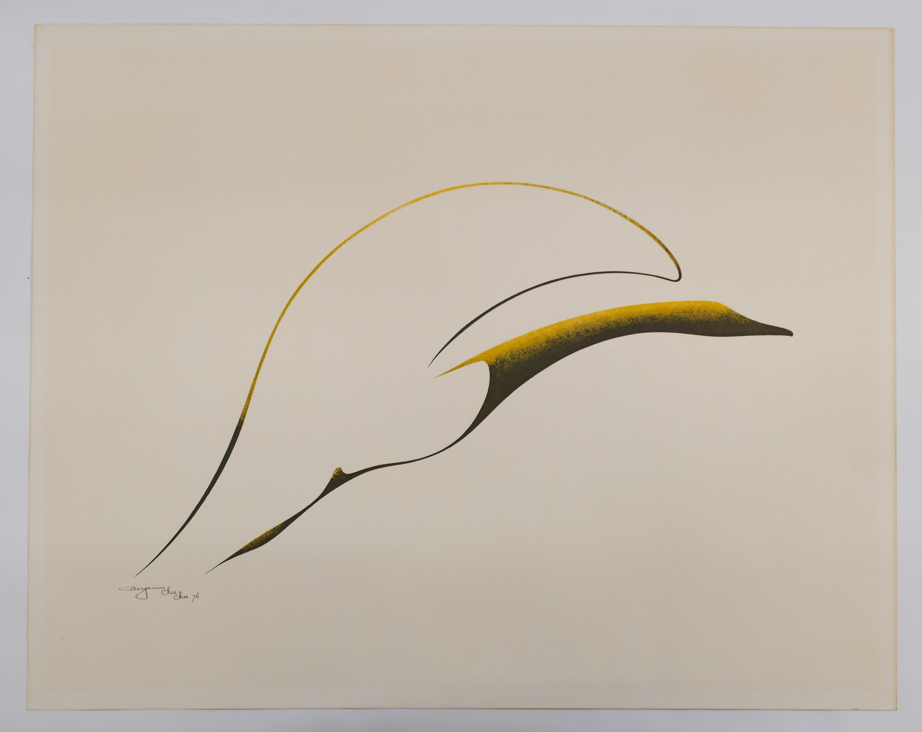 Benjamin Chee Chee | ABSTRACT BIRD (1976) | MutualArt