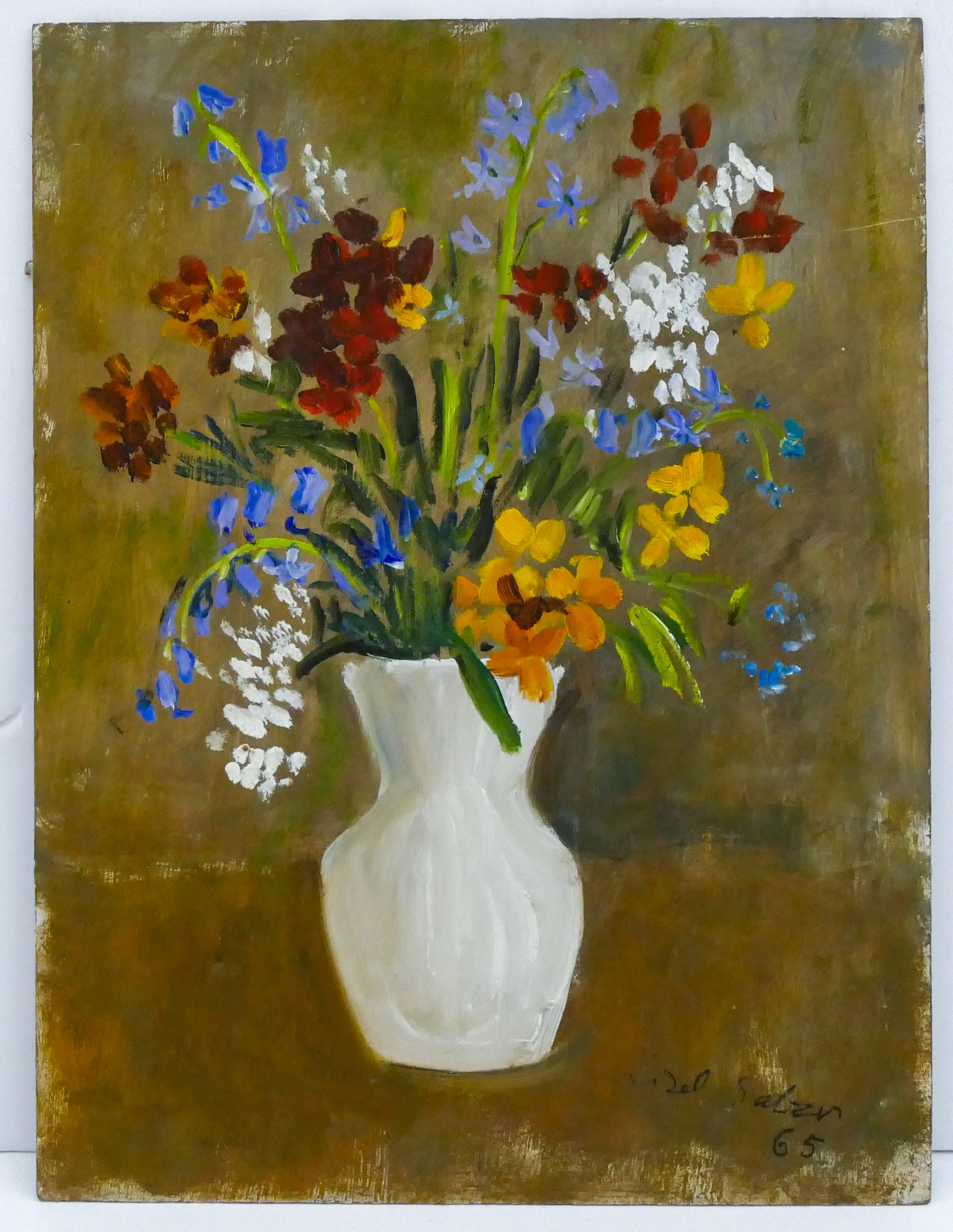 Lisel Salzer | Floral Still Life (1965) | MutualArt