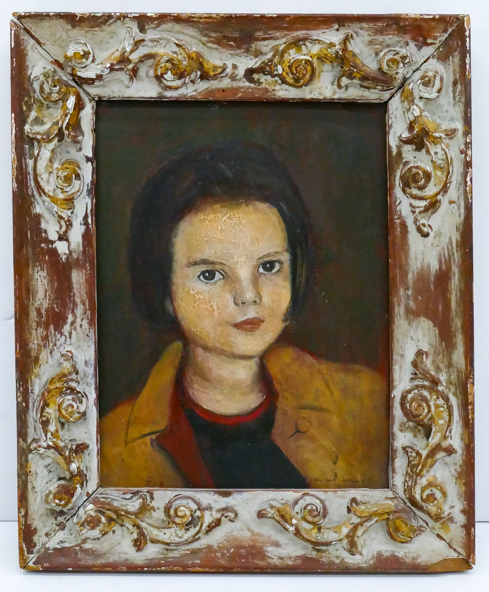 Lisel Salzer | Portrait of a Girl (1945) | MutualArt