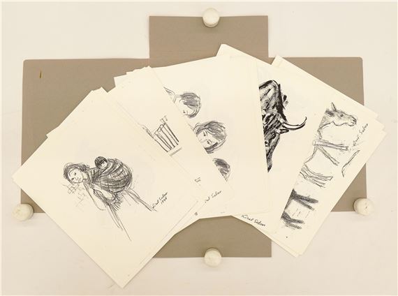 Lisel Salzer | Children and Animals Sketches | MutualArt