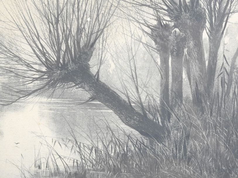 Auguste Allonge | Paysages lacustres | MutualArt