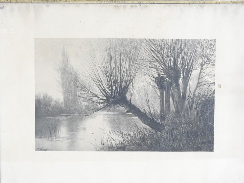 Auguste Allonge | Paysages lacustres | MutualArt