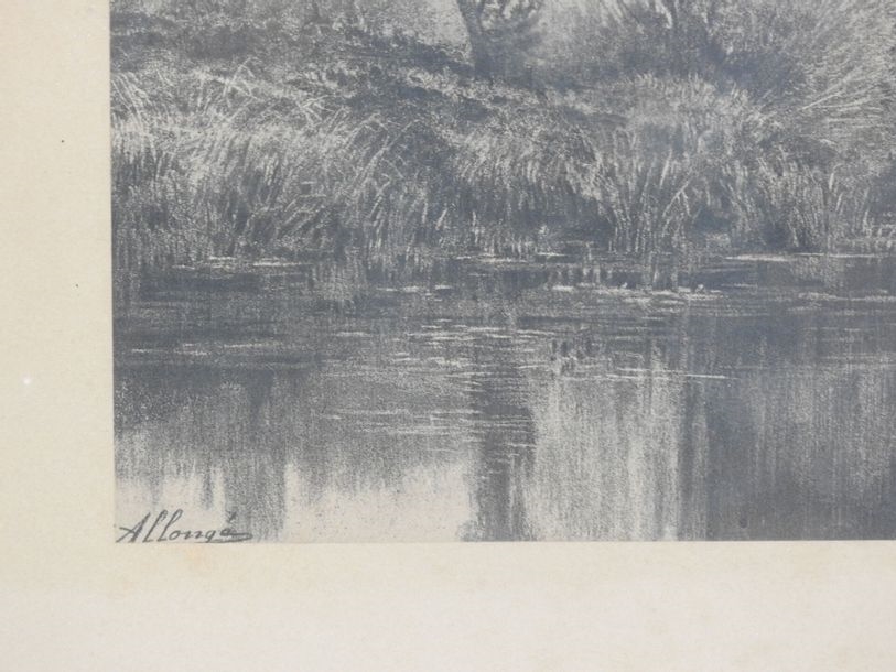 Auguste Allonge | Paysages lacustres | MutualArt