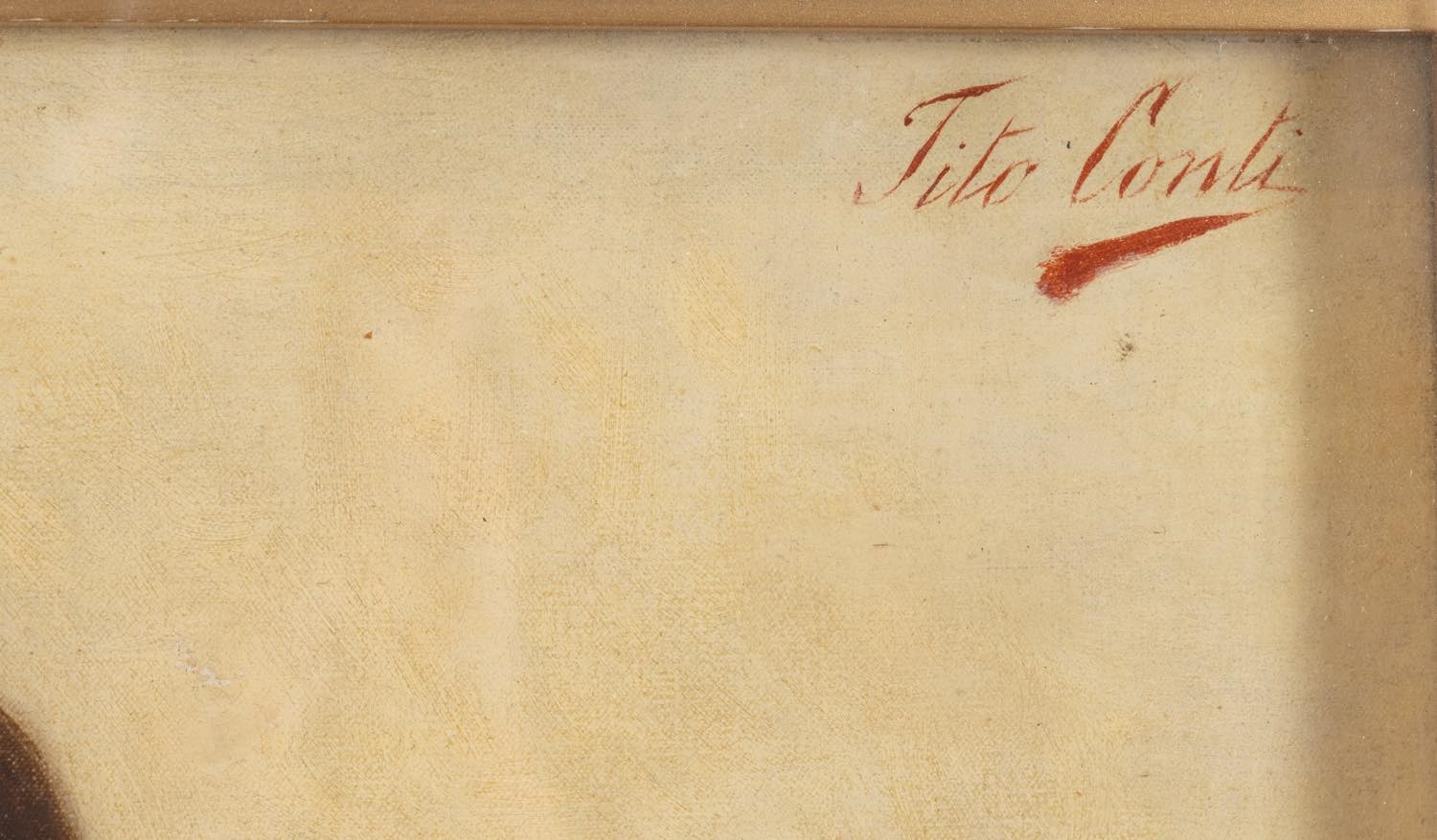 Tito Conti | Ritratto di fanciulla | MutualArt