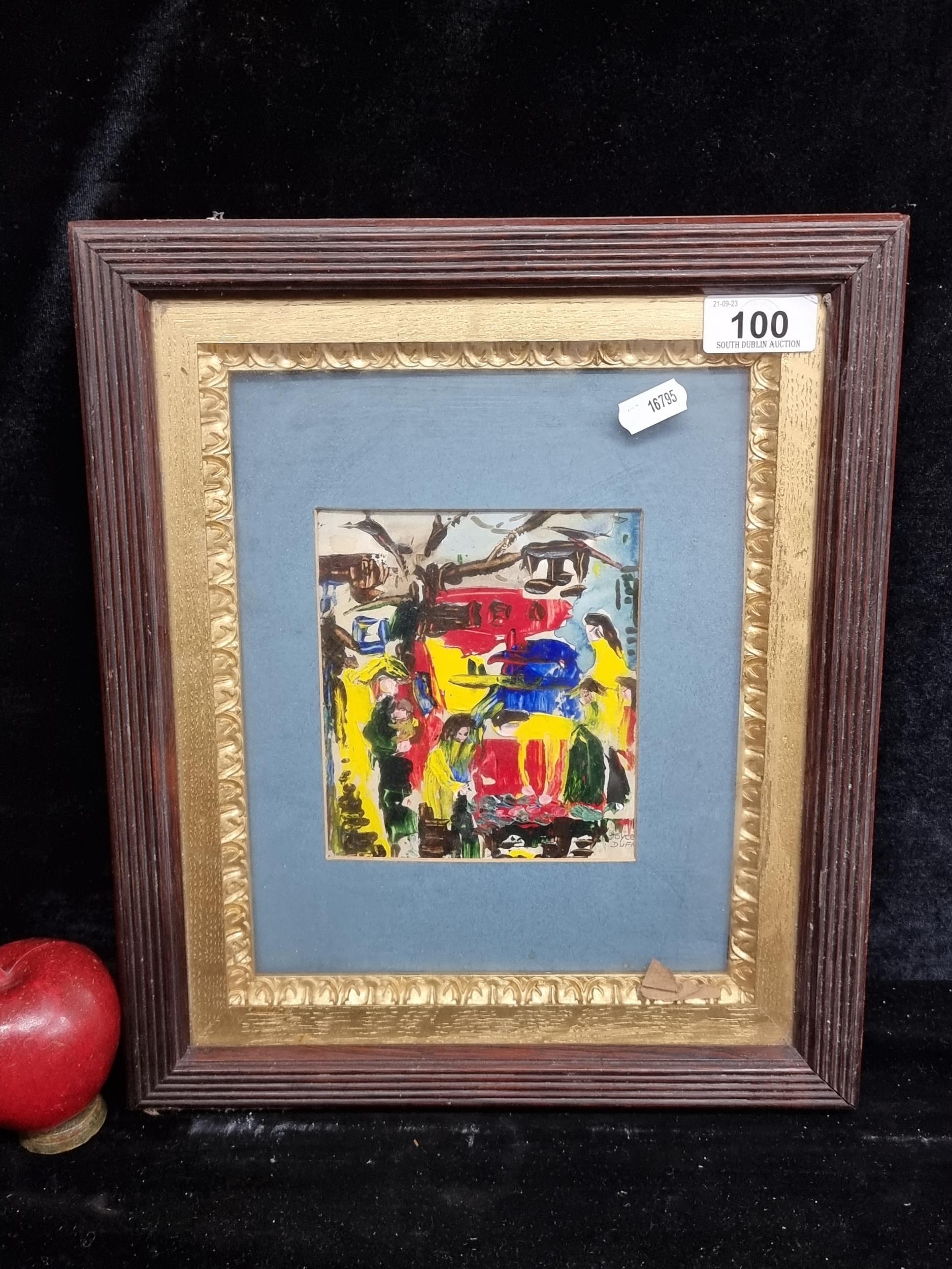 Wendy Joyce | Composition of figures on a busy street. | MutualArt
