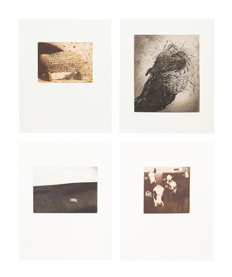 Jamie Wyeth | The Farm: A Portfolio of Four Etchings (1980) | MutualArt